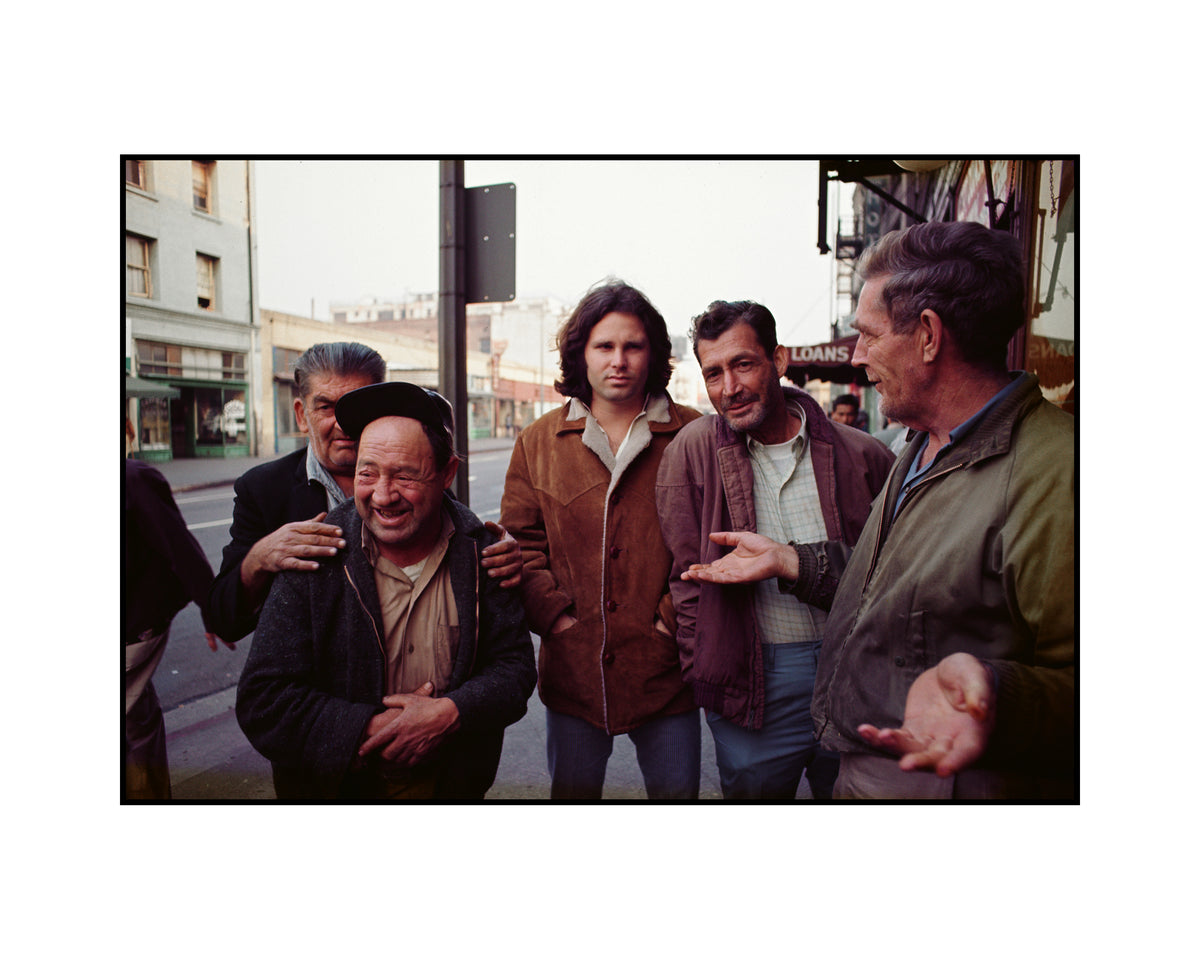 The Doors, Jim Morrison & Bar Locals, 1969 – Henry Diltz Photography